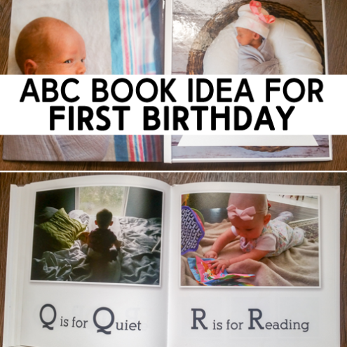 First Birthday Ideas: Personalized ABC Book - SheekGeek